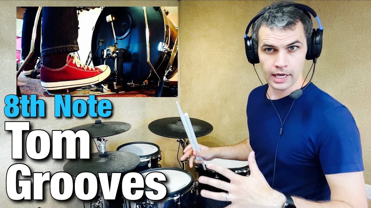 8th Note Tom Grooves - Drumdex