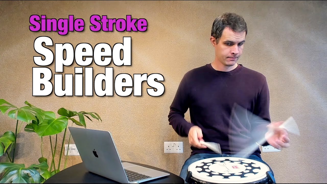 Single Stroke Speed Builders - Drumdex