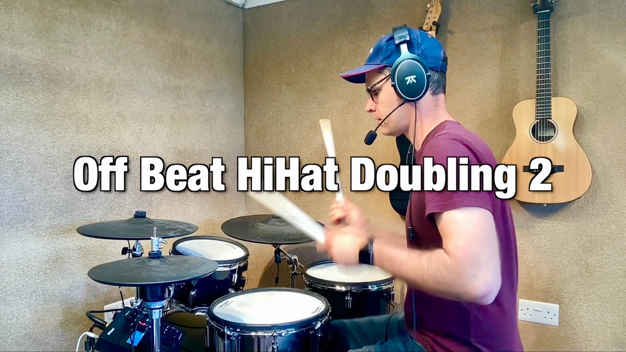 Off Beat HiHat Doubling 2 - Drumdex