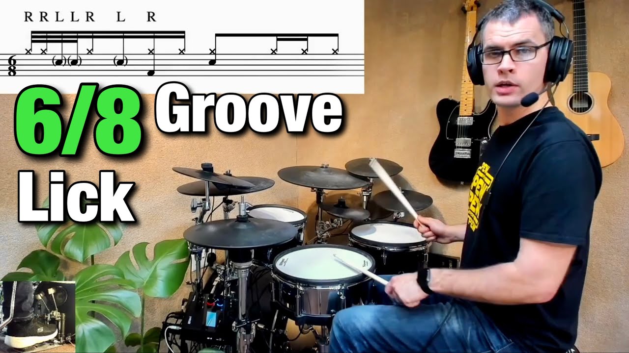 6/8 Groove Lick - Drumdex