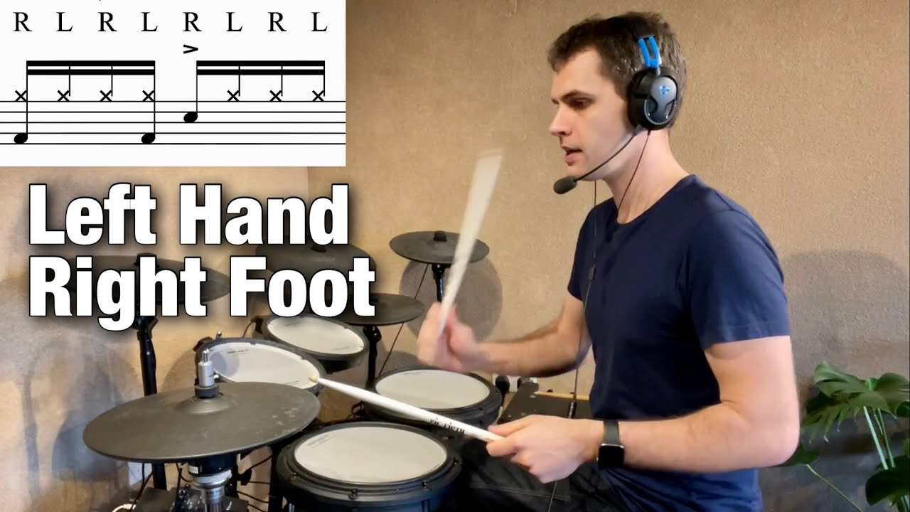 Left Hand / Right Foot - Drumdex