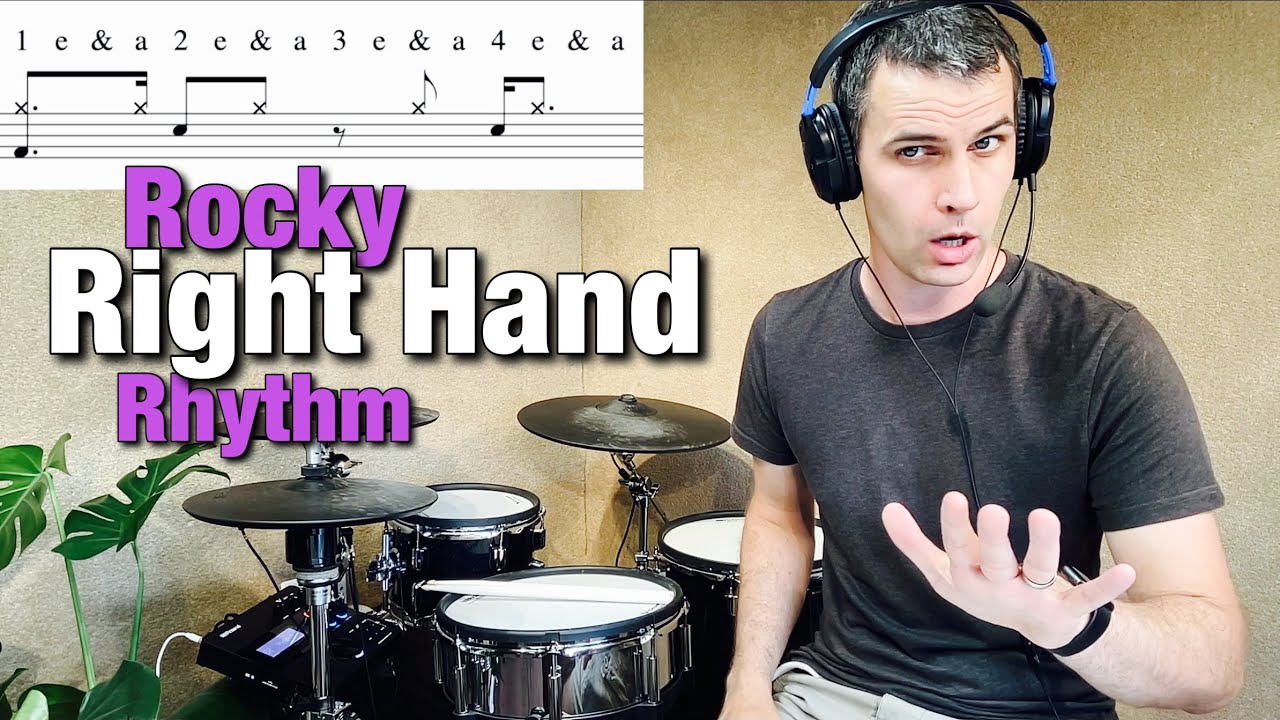 Rocky Right Hand Rhythm - Drumdex