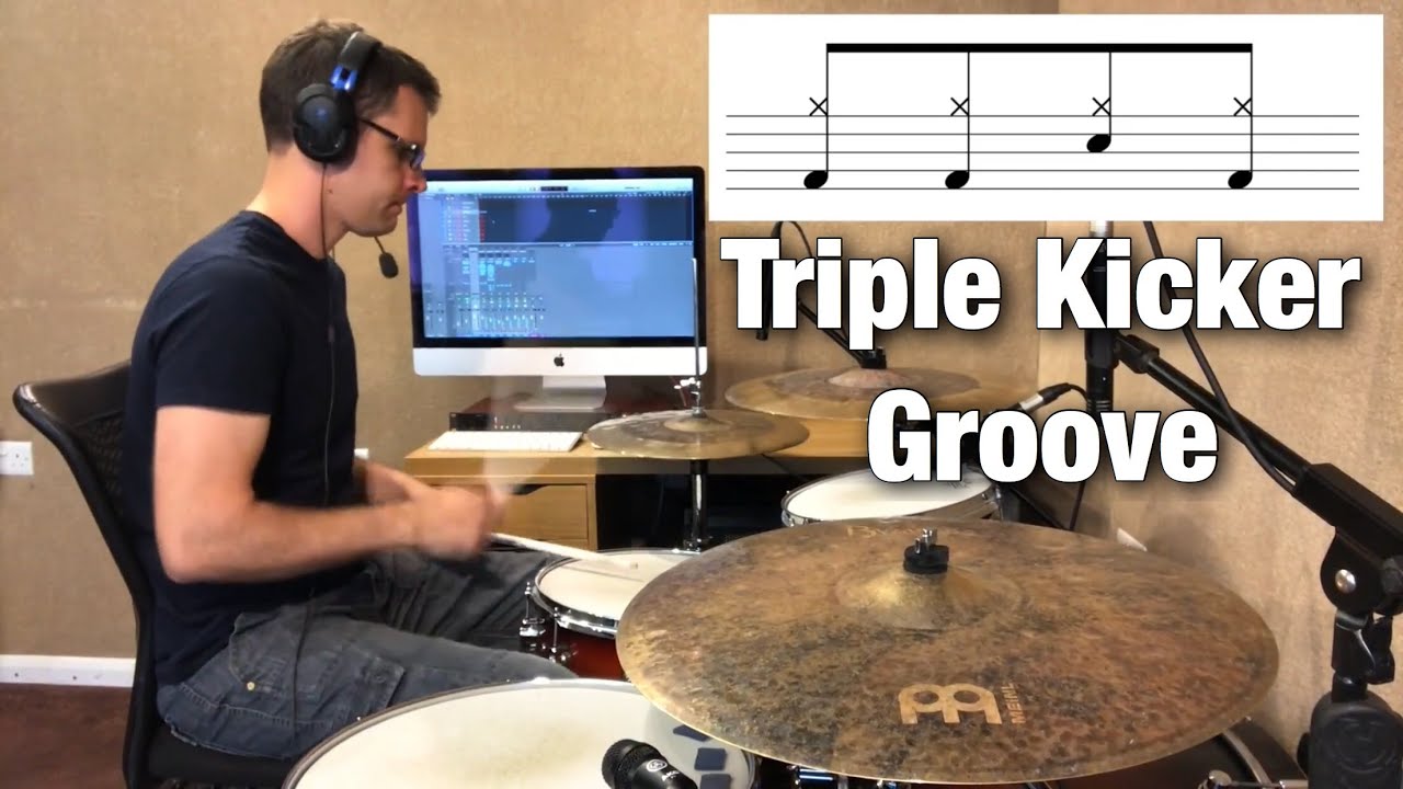 Triple Kicker Groove - Drumdex