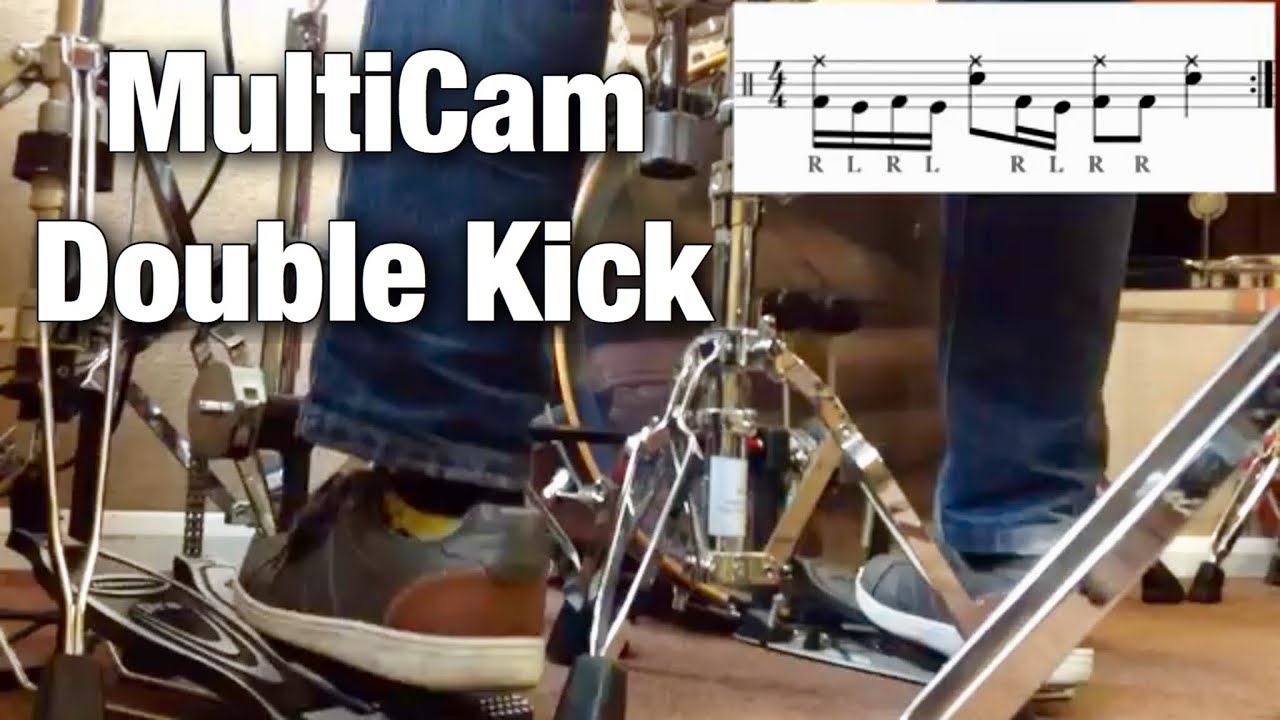 Multicam Double Kick - Drumdex