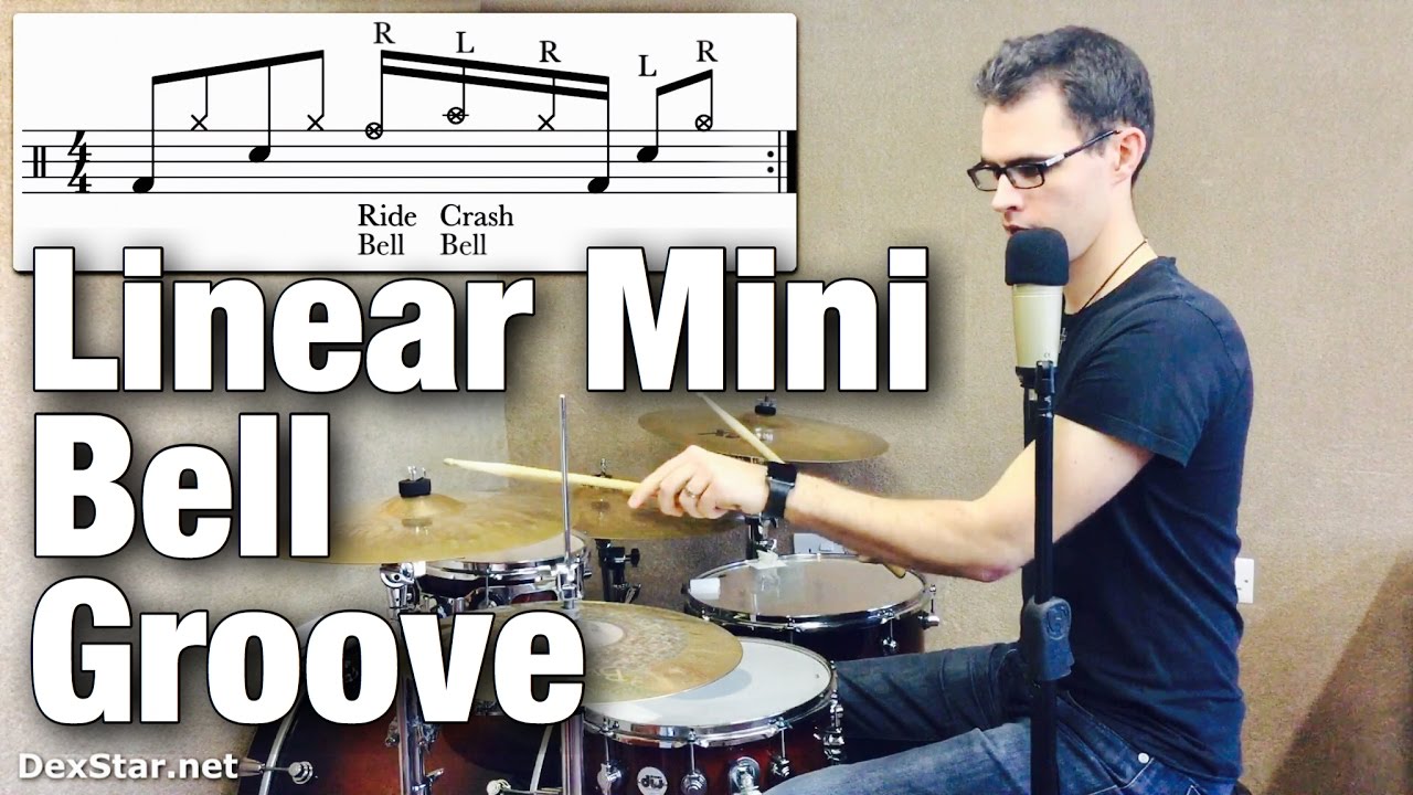 Linear Mini-Bell Groove - Drumdex
