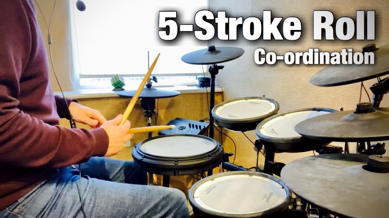 5 Stroke Roll Co-ordination Exercise - Drumdex