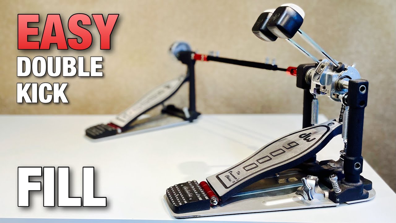 Easy Double Kick Fill - Drumdex