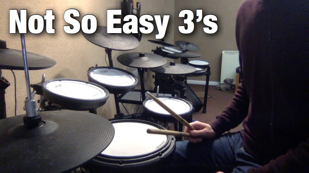 Not So Easy 3's - Drumdex