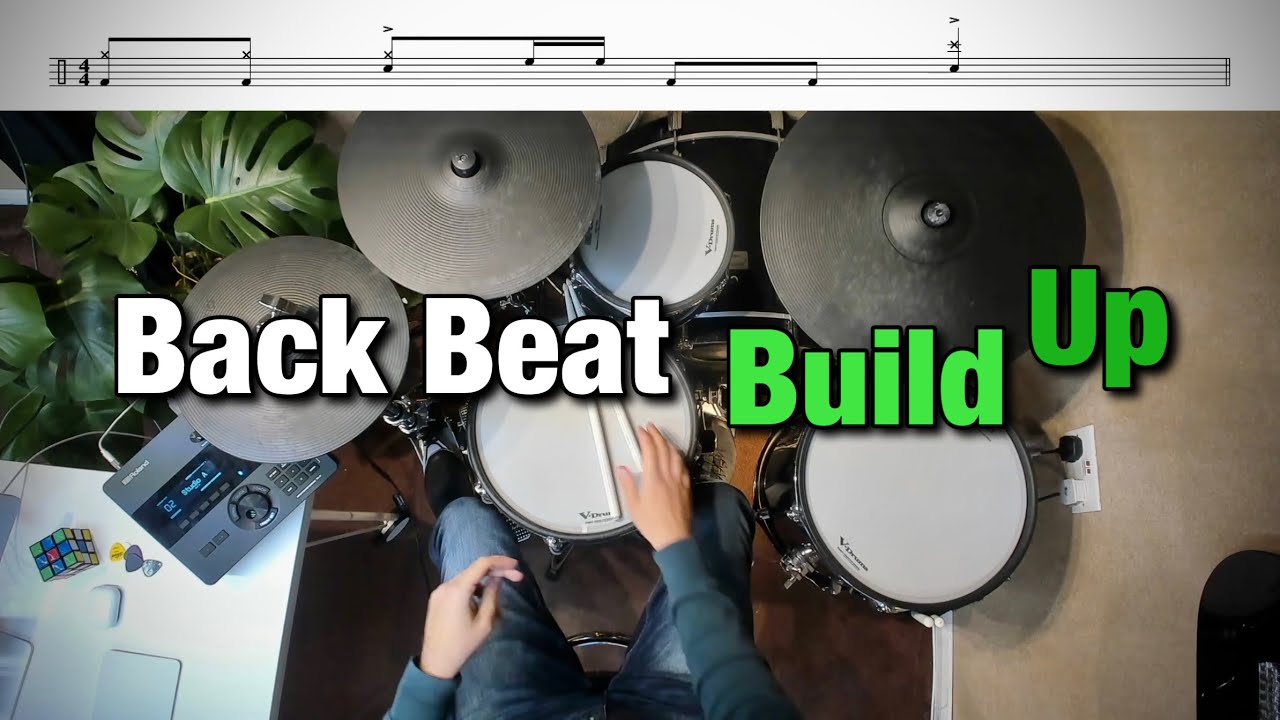 Back Beat Build Up - Drumdex