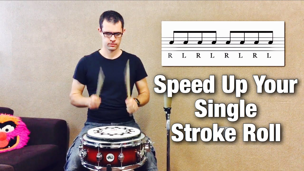 How To Speed Up Your Single Stroke Rolls - Drumdex