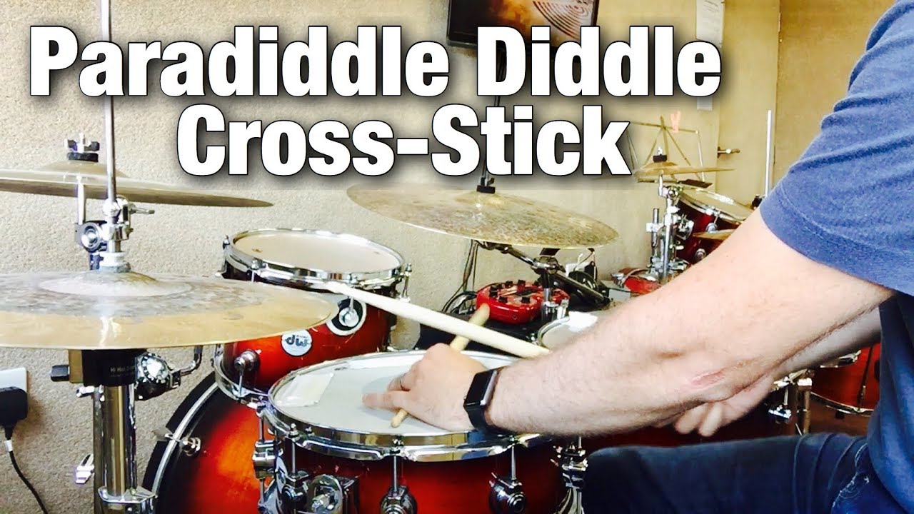 Paradiddle-Diddle Cross-Stick - Drumdex