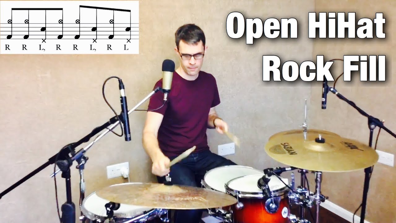 Open HiHat Rock Fill - Drumdex