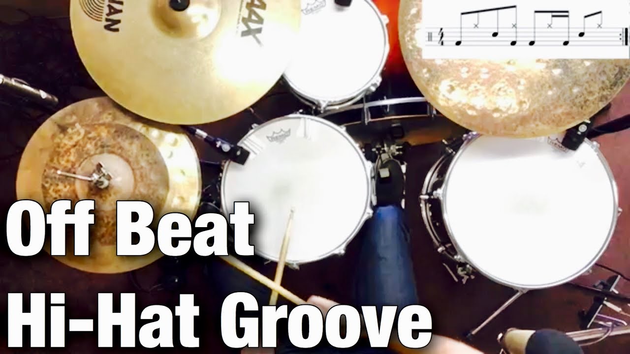 Off Beat Hi-Hat Groove - Drumdex