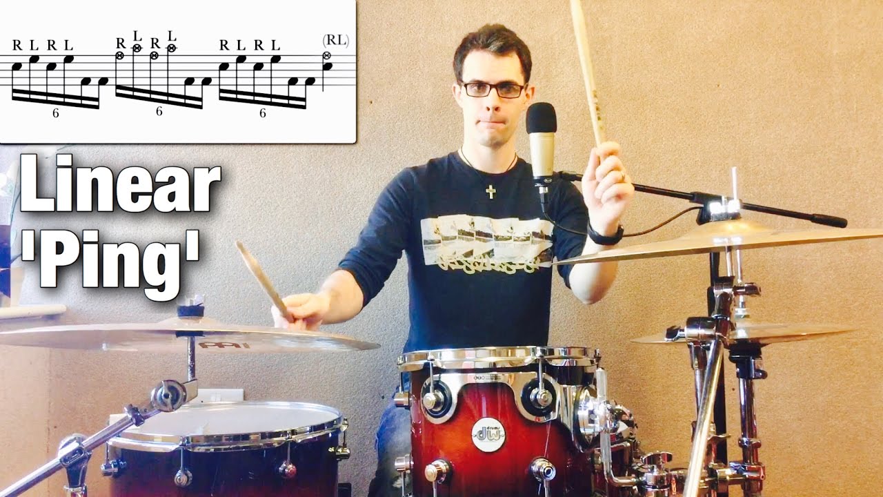 RLRLKK Linear Ping Chop - Drumdex