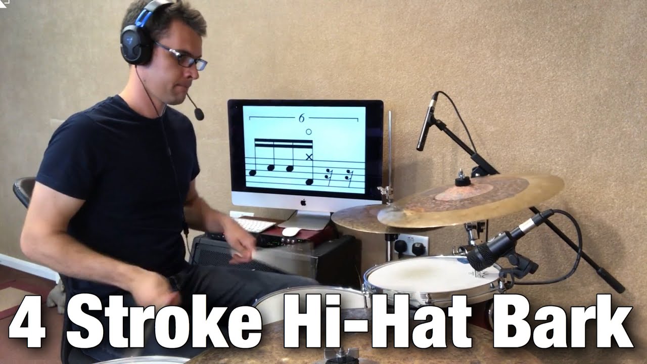 4 Stroke HiHat Bark - Drumdex