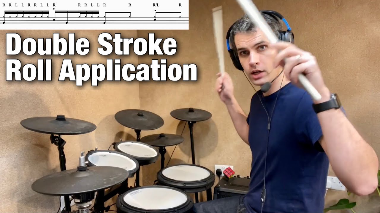 Advanced Double Stroke Roll Application - Drumdex