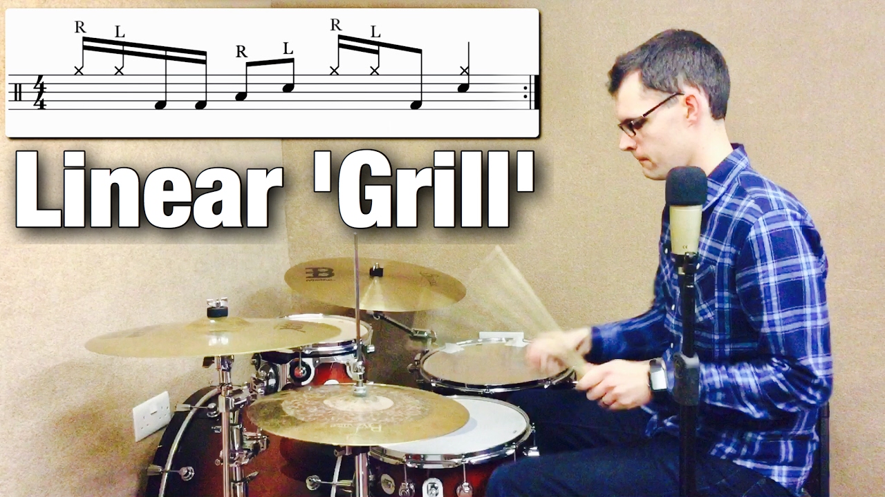 Linear 'Grill' (Groove + Fill) - Drumdex