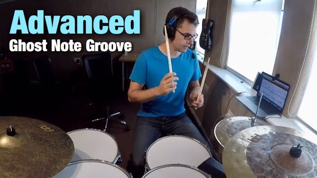 Advanced Ghost Note Groove - Drumdex