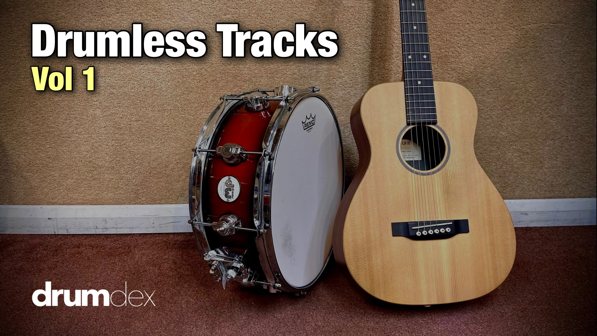 Drumless Tracks Vol 1 - Drumdex