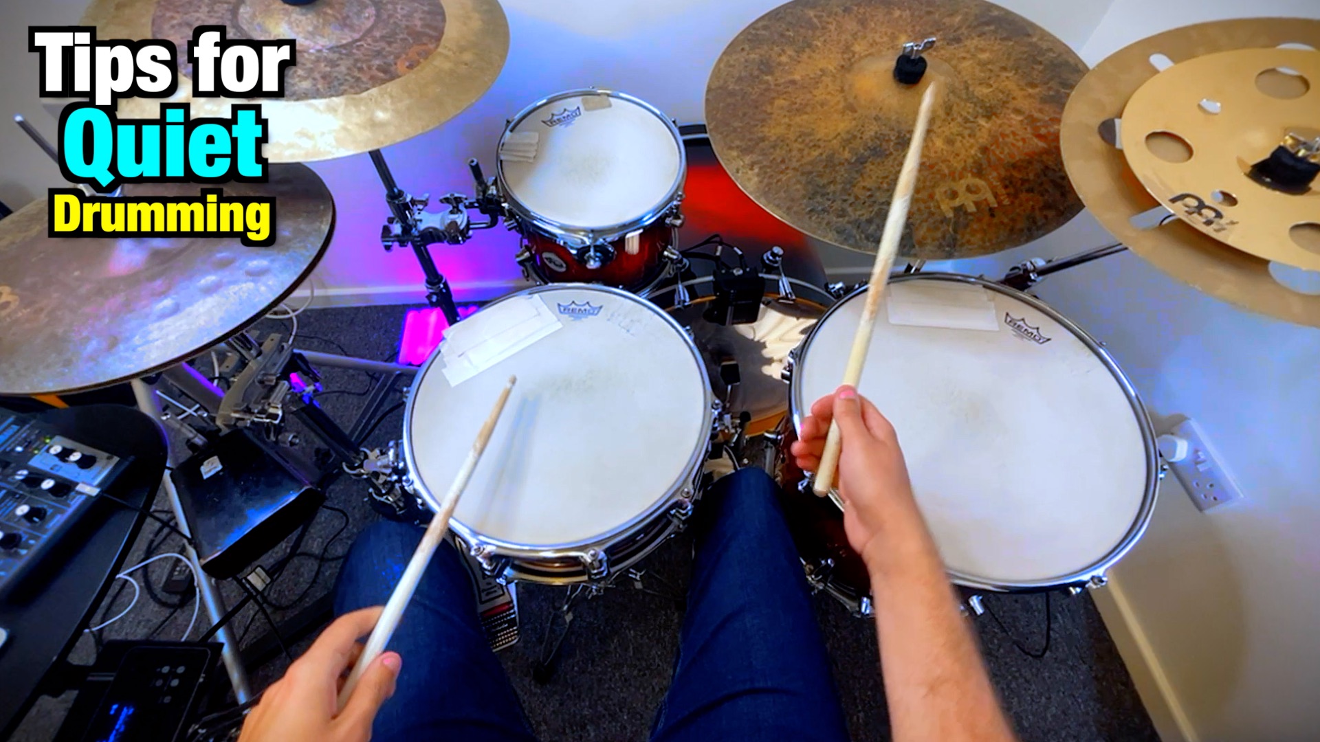 Tips for Quiet Drumming - Drumdex